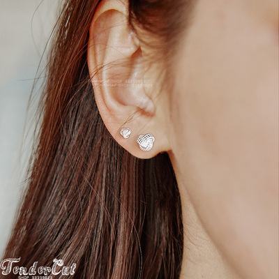 如意结圆球耳骨钉麻花豆豆耳钉