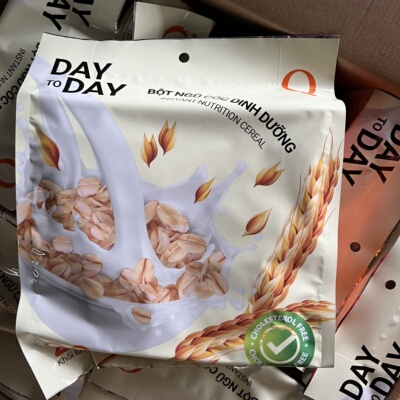 越南进口正品浓香Q牌 玉米牛奶三合一速溶燕麦片600g  独立20小包