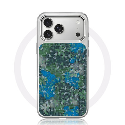 几何花卉43073大孔电镀黑框磨砂磁吸碳纤纹手机壳适用苹果iphone17promax华为小米14PROP70ULTRA15/16PLUS