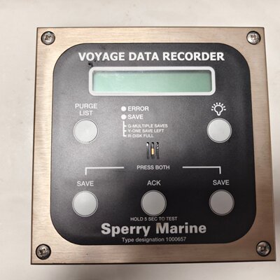 议价Sperry VDR操作面板
