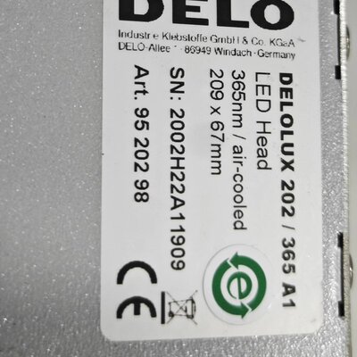 议价DELO DELOLUX 202 365 A1 LED光源头可维修