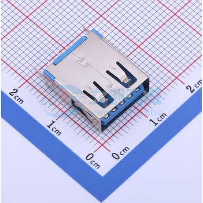 SIM卡连接器 ZX-MSIM-481.8J SMD 翻盖式 MicroSIM卡 卡座 1.8mm
