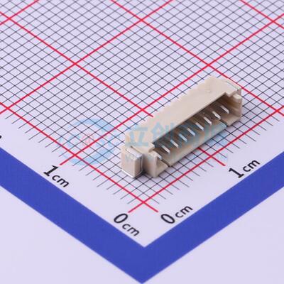 线对板针座 WF12509-01200 SMD,P=1.25mm,卧贴 1x9P 卧贴 原装