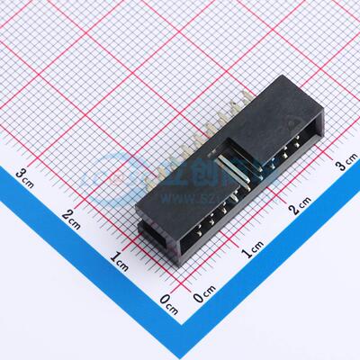 连接器 XDFH-0254-2*9P 插件,P=2.54mm 2x9P 简牛座