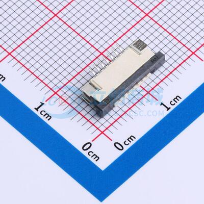 FFC/FPC连接器 IPFP102530712R5 SMD,P=1mm 抽屉式 7P 上接 原装