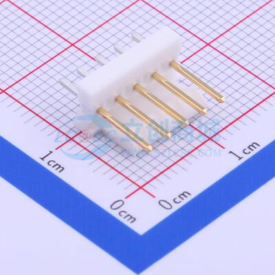线对板针座 3-641126-5 插件,P=2.54mm 1x5P 原装 电子元器件配单