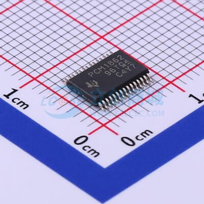 模数转换芯片ADC PCM1862DBTR TSSOP-30-4.4mm 电子元器件配单