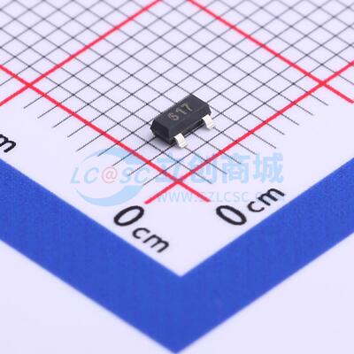 三极管(BJT) FMMT617TA SOT-23 3A 15V DIODES(美台) 电子元器件