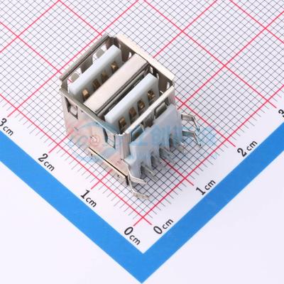 USB连接器 XDUF-0421-09 插件 母 弯插 原装正品 电子元器件配单