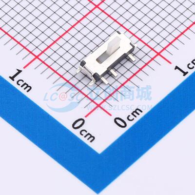 滑动开关 MSS12C02LBG20-W SMD-7P,6.7x2.8mm 电子元器件配单