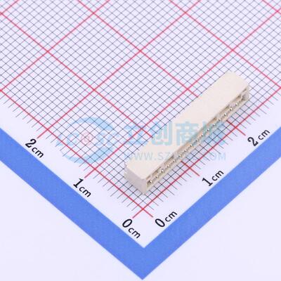 线对板针座 PH1257-WT-16 SMD,P=1.25mm,卧贴 1x16P 卧贴 原装