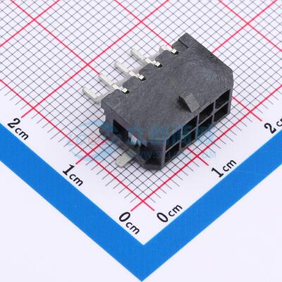 线对板针座 XDWF-C3030WT-2*4P SMD,P=3mm 2x4P 卧贴 电子元器件