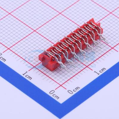 线对板针座 8-215460-4 弯插,P=2.54mm 2x7P 弯插 电子元器件配单