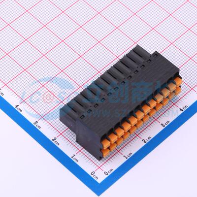 插拔式接线端子 JL15EDGKDH-35012B01 插件,P=3.5mm 电子元器件