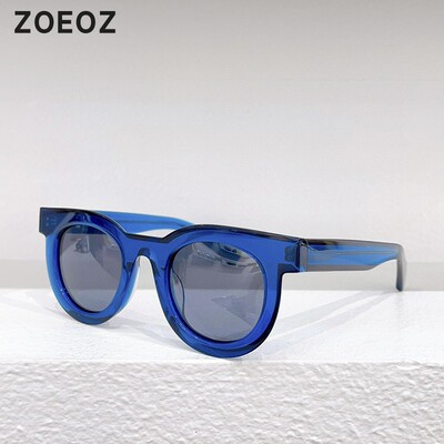 THEOMille81复古男女圆形眼镜框