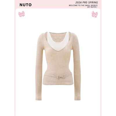 NUTO【明星同款】复古假