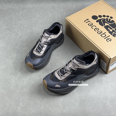 Traceable加拿大户外防泼水越野跑 男女宽楦防滑减震徒步登山鞋