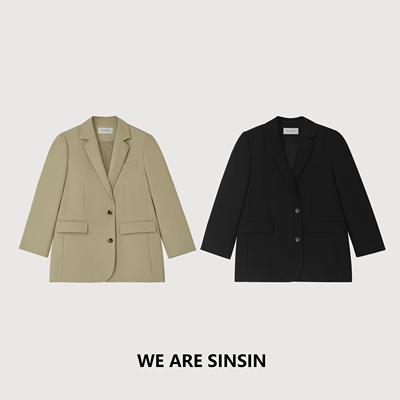 Missmuzi2024新款冷淡风西装