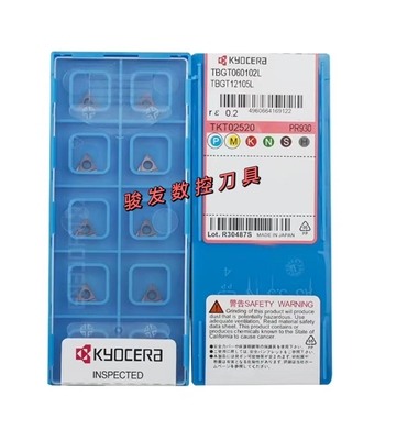 京瓷精镗孔刀粒TBGT060102L TBGT060104L TN60金属陶瓷/PR930合金