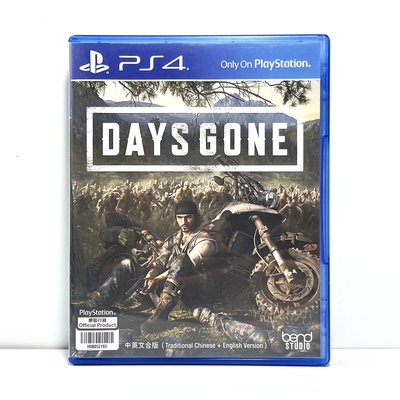 PS4国产空盒 往日不再 往日已逝 Days Gone 自印封面 没有光盘