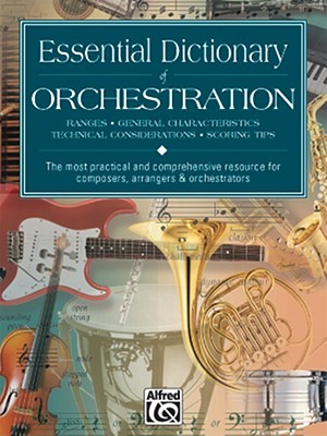 现货 Essential Dictionary of Orchestration: Ranges