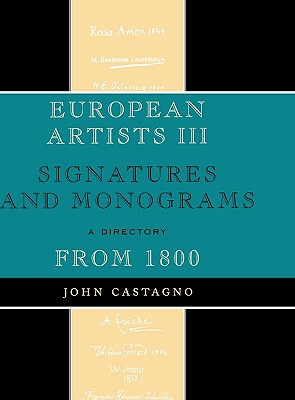 【预售】European Artists III: Signatures and Monograms from