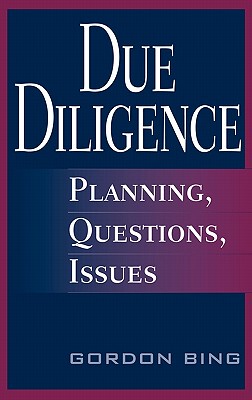 【预售】Due Diligence: Planning, Questions, Issues
