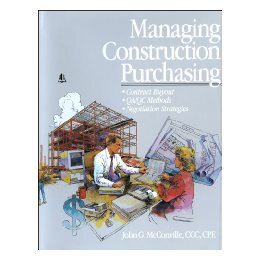 【预售】Managing Construction Purchasing: Contract Buyout;