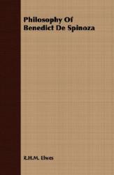 【预售】Philosophy of Benedict de Spinoza