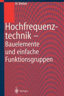 【预售】Hochfrequenztechnik: Bauelemente Und Einfache