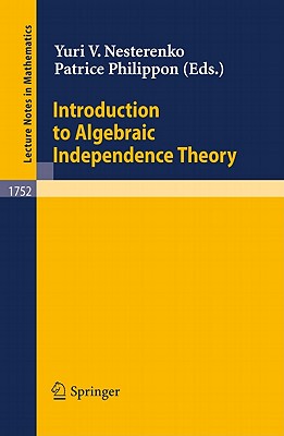 【预售】Introduction to Algebraic Independence Theory