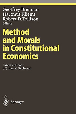 【预售】Method and Morals in Constitutional Economics