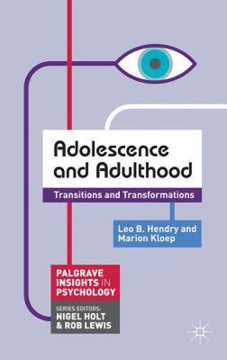 【预售】Adolescence and Adulthood: Transitions and