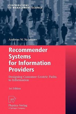 【预售】Recommender Systems for Information Providers: