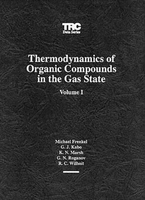 【预售】Thermodynamics of Organic Compounds in the Gas