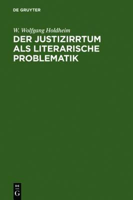 【预售】Der Justizirrtum ALS Literarische Problematik: