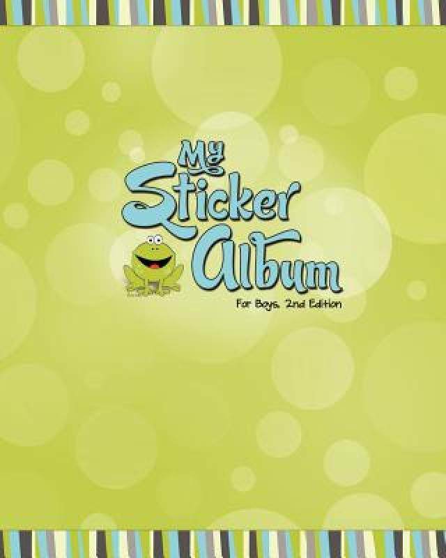 【微瑕清仓】My Sticker Album for Boys, 2nd Edition_虎窝淘