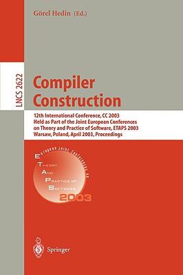 【预售】Compiler Construction: 12th International