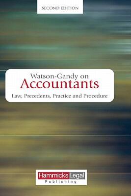 【预售】Watson-Gandy on Accountants: Law, Precedents