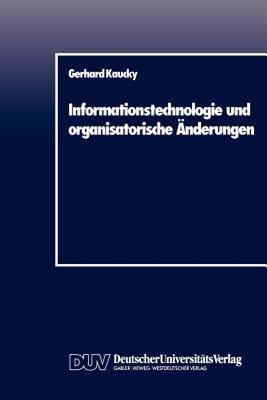 【预售】Informationstechnologie Und Organisatorische