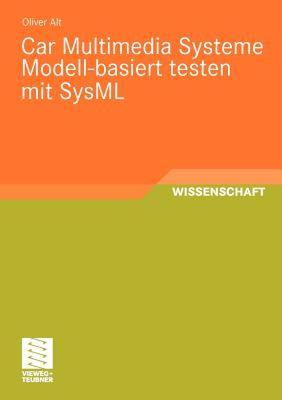 【预售】Car Multimedia Systeme Modell-Basiert Testen Mit