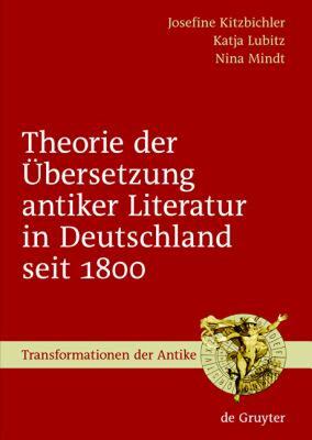 【预售】Theorie Der Ubersetzung Antiker Literatur in