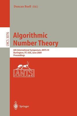 【预售】Algorithmic Number Theory: 6th International