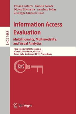 【预售】Information Access Evaluation. Multilinguality