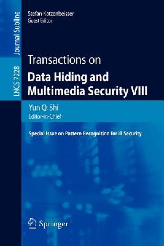 【预售】Transactions on Data Hiding and Multimedia Security_虎窝淘