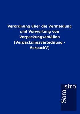 【预售】Verordnung Ber Die Vermeidung Und Verwertung Von