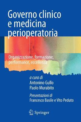 【预售】Governo Clinico E Medicina Perioperatoria: