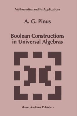 【预售】Boolean Constructions in Universal Algebras