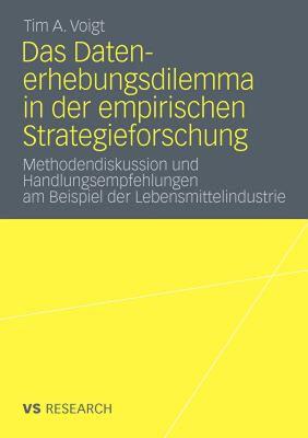 【预售】Das Datenerhebungsdilemma in Der Empirischen