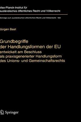 【预售】Grundbegriffe Der Handlungsformen Der Eu: Entwickelt